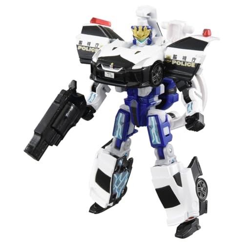 Tomica Jobraver TJB01 Policebraver Nissan GT-R Patrol Car Robot ...
