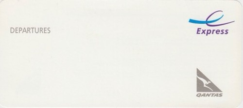 Qantas memorabilia - 20 Express Departures cards | eBay Australia