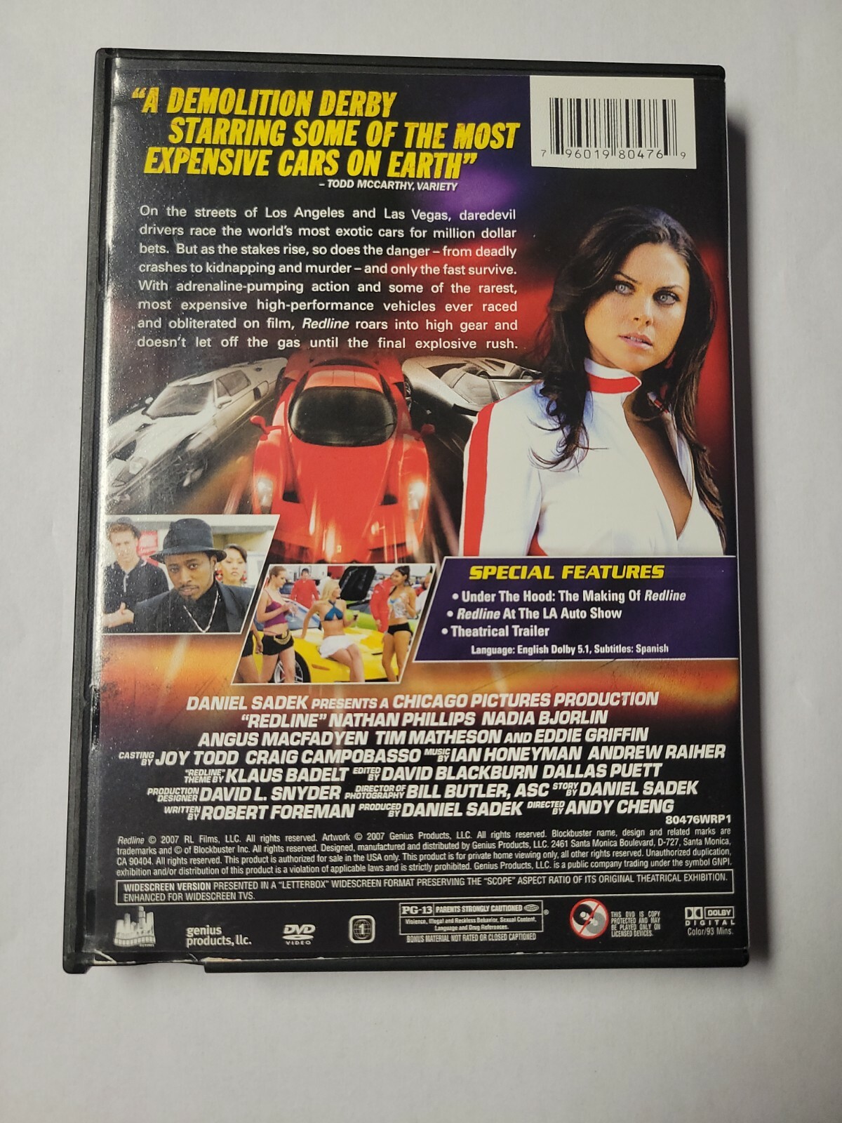 Red Line Blockbuster B Movie on DVD Good X12 for sale online | eBay