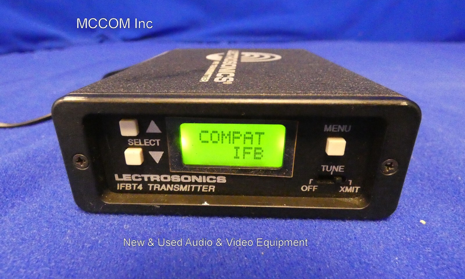 Lectrosonics IFBT4 Frequency-Agile IFB Transmitter - Black for sale ...