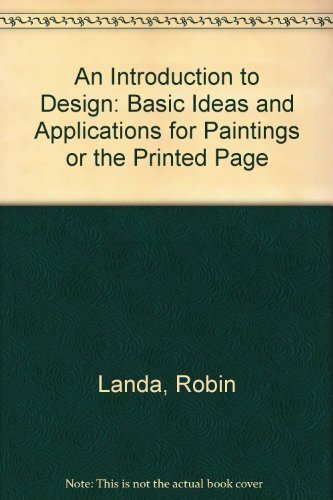 An Introduction to Design: Basic Ideas..., Landa, Robin 134806166 | eBay.de