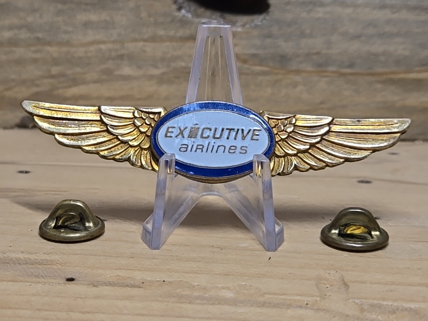 Vintage Executive Airlines Lapel Hat Pin - 1/20th Gold Filled Y182 | eBay