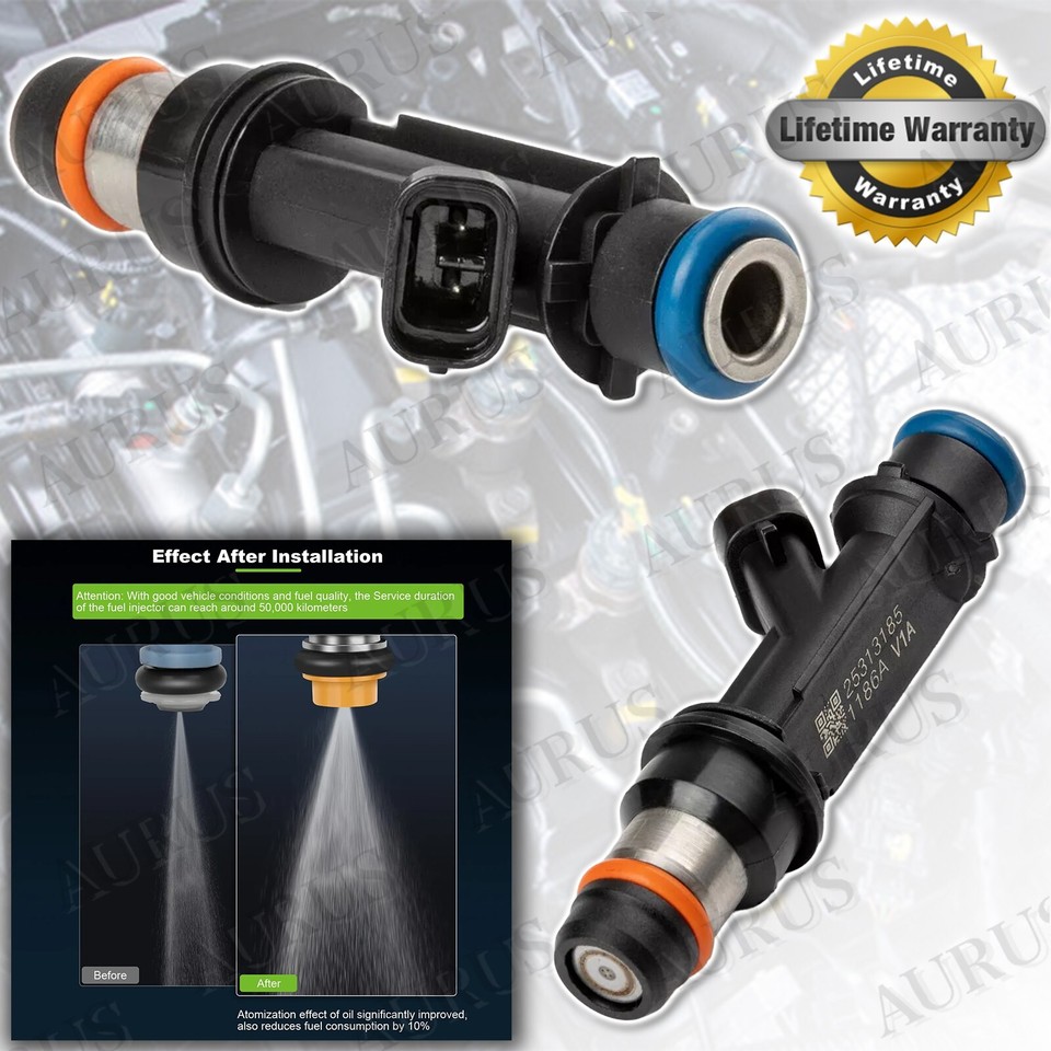 6x OEM DELPHI Fuel Injectors for 2002-2004 Buick Chevy GMC Isuzu ...