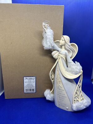 RARE Foundations by enesco Lighted Christmas Angel Figurine 4014386 NEW ...