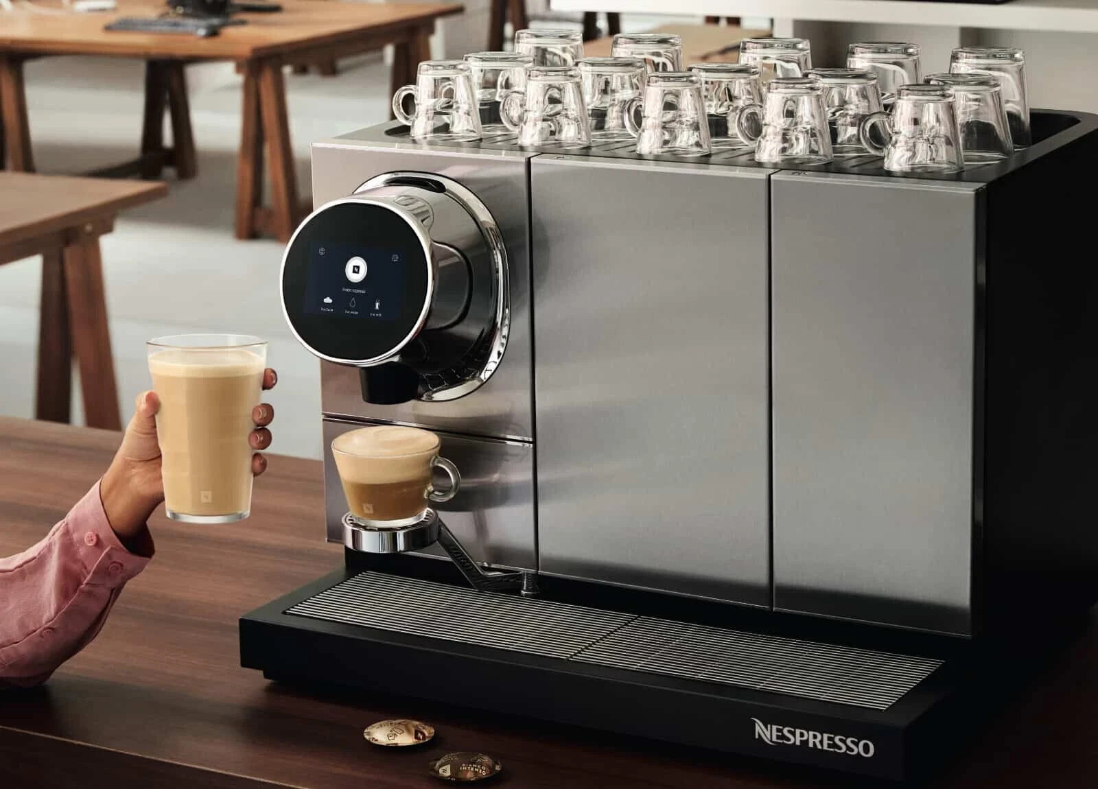 Nespresso Momento 120 Commercial Coffee & Milk Machine | eBay
