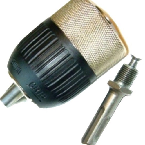 HEAVY DUTY PROFESSIONAL SDS+ ADAPTOR 13mm KEYLESS SDS DRILL CHUCK ...