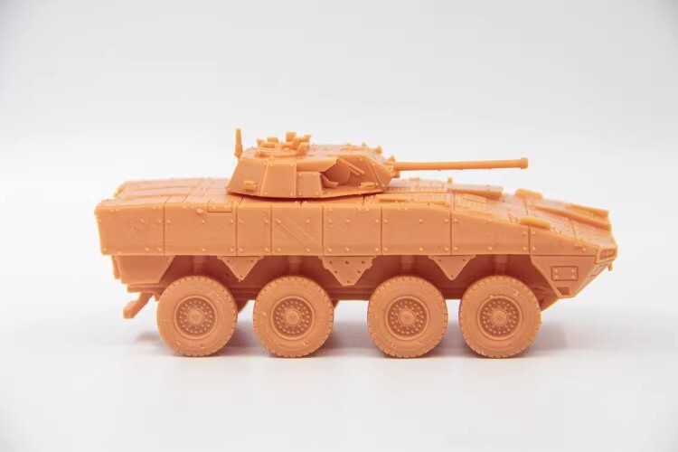 3D Printed 1/87 Polish KTO Wolverine (Rosomak) Armored Car Unpainted ...