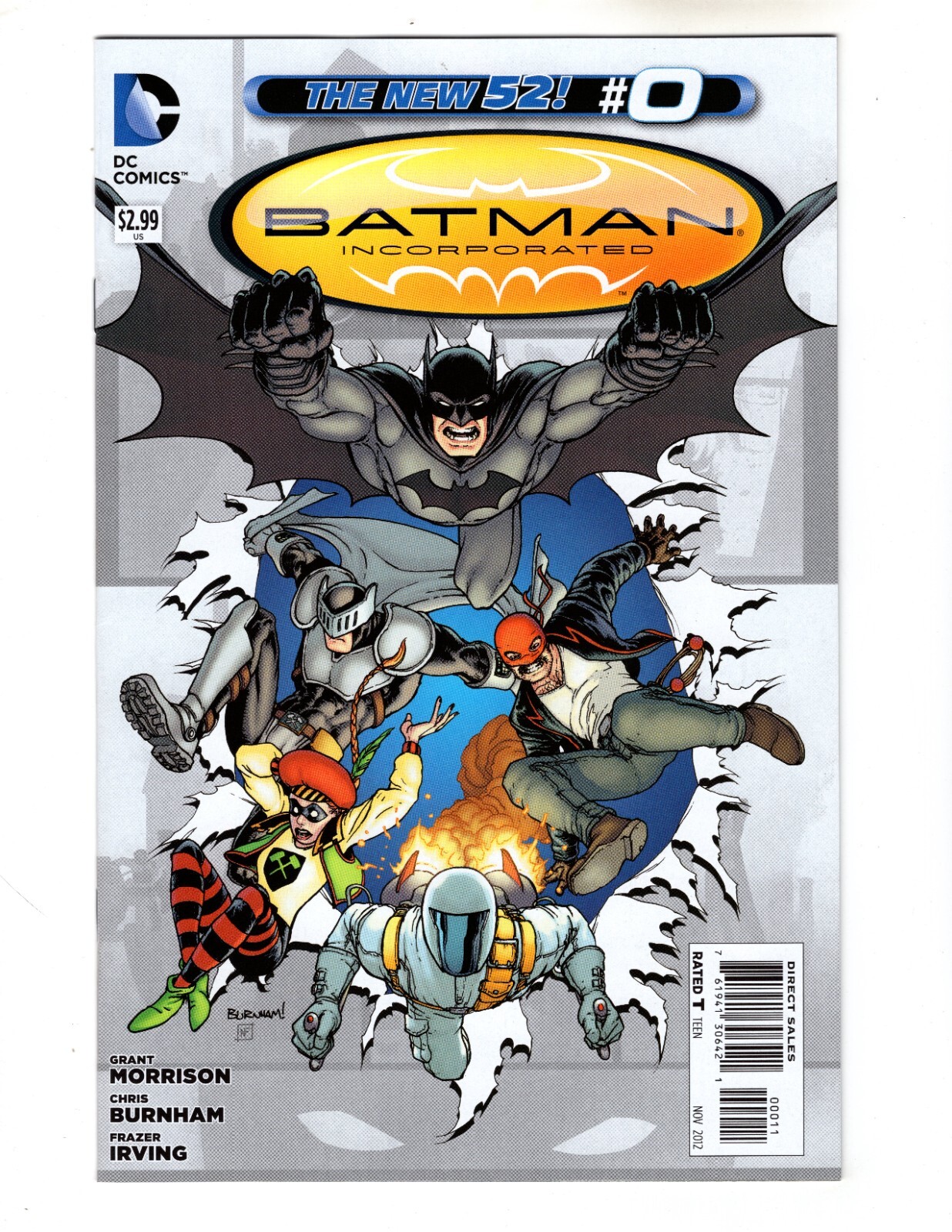 BATMAN INCORPORATED #0 [VF-NM] DC COMICS 2012 | eBay