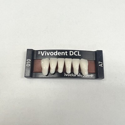 SR Vivodent DCL 010 - A7 Dental Laboratory Acrylic Denture Teeth Dental Lab | eBay