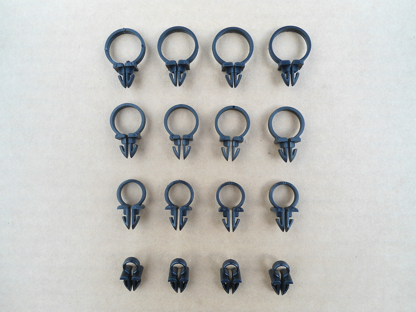 16 OLD SCHOOL WIRE LOOM RETAINERS FOR FORD MUSTANG SCJ FALCON GT TORINO ...