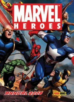 Marvel Heroes Annual 2008 by various Hardback Book The Fast Free ...