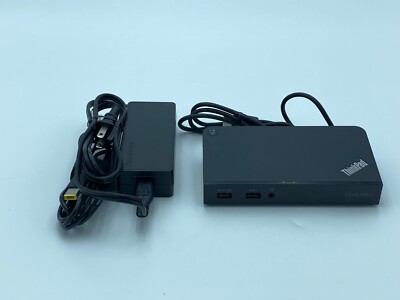 Lenovo 40A4 ThinkPad OneLink + Dock Black Model DU9047S1 3A02890#3 | eBay