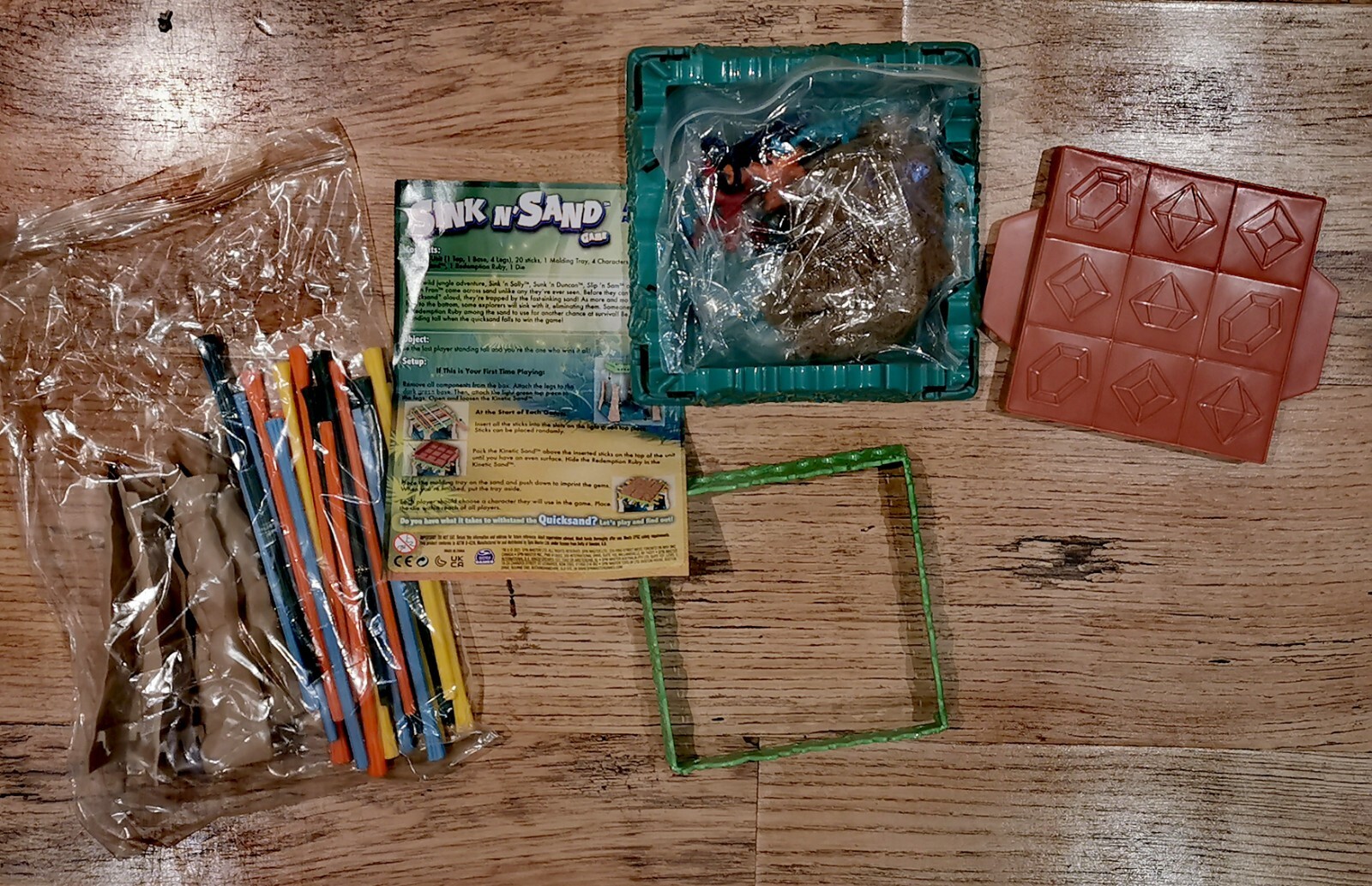 Sink N’ Sand, Quicksand Kids Board Game with Kinetic Sand for Sensory ...