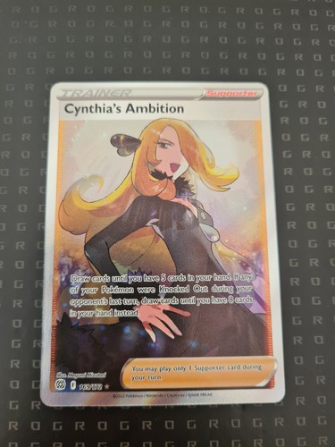 169/172 Cynthia's Ambition - Brilliant Stars - Full Art Trainer ...
