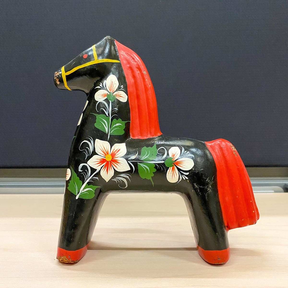 Vintage Russian Rocking Horse Russian Rocking Horse Hand Painted