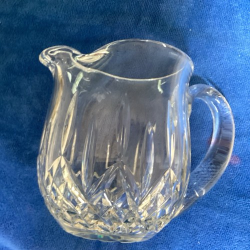 Waterford Crystal Lismore Pinched Ice Lip Spout 6" Vintage Water ...