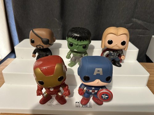 Funko Pop Vinyl Marvel Avengers OG Movie Complete Set of 5 OOB | eBay ...