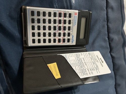 Jeppesen Sanderson AVSTAR Flight Computer by Texas Instruments w/ Case ...