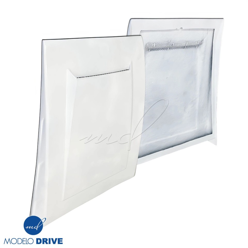 ModeloDrive FRP BRAB Hood Wagon (W463) for G-Class Mercedes-Benz 90-18 ...