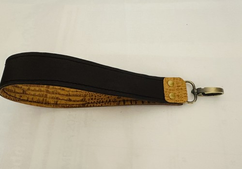 Leather Key Ring Strap Multicolored New Handmade Leather Goods Purple ...