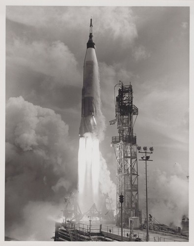 Mercury-Atlas 4 Rocket Launch NASA Cape Canaveral 1961 - Original NASA ...