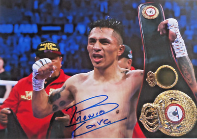 MAURICIO 'BRONCO' LARA BOXING, AUTOGRAPHED A4 PHOTOGRAPH. | eBay UK