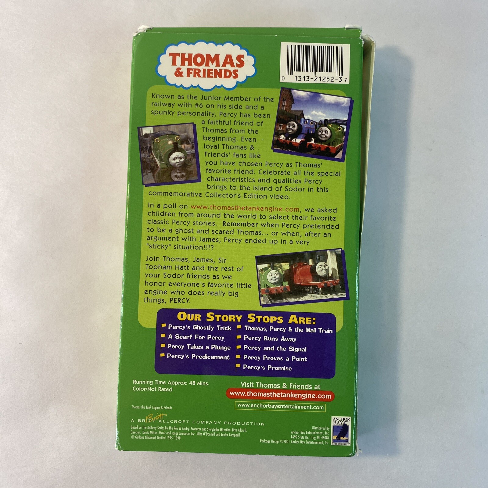 Thomas & Friends - The Best of Percy (VHS, 2001) Collector's Edition ...
