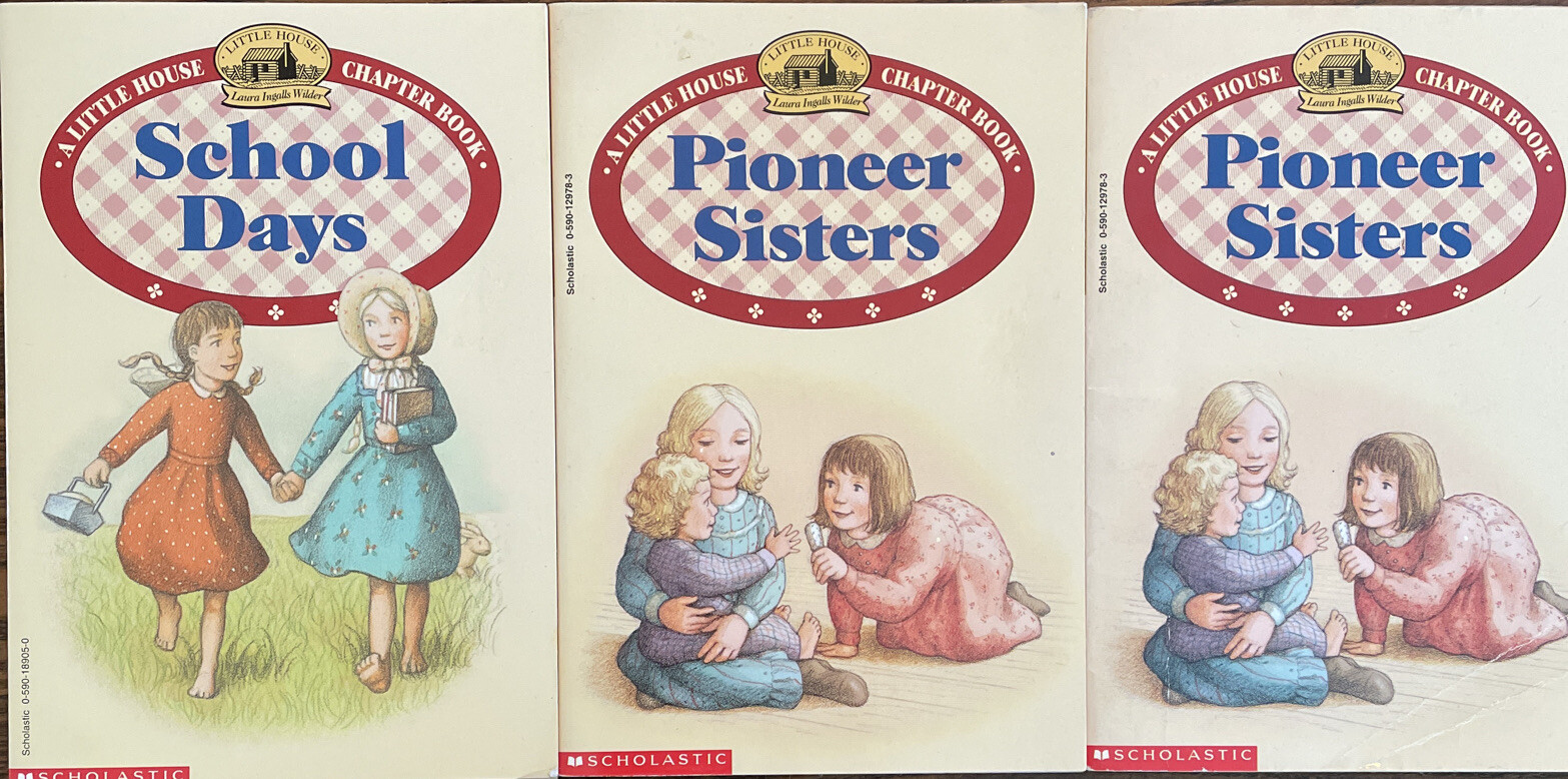 LITTLE HOUSE CHAPTER BOOK LOT School Days~PIONEER SISTERS~ | eBay