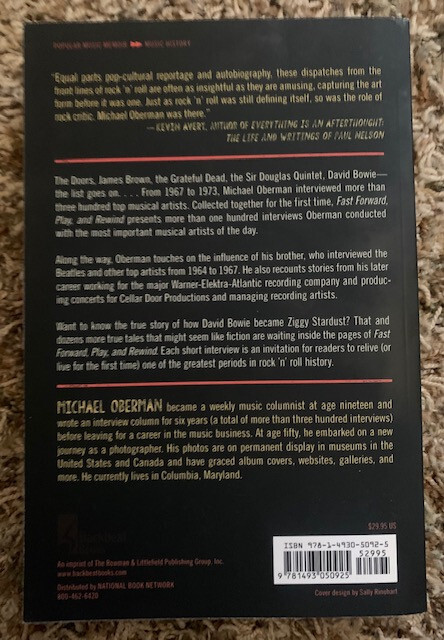 Fast Forward Play and Rewind by Michael Oberman (2020, Trade Paperback ...