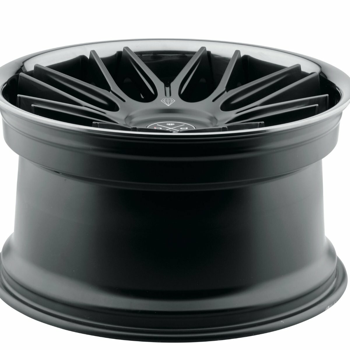 4 New 20" STAGGERED BLAQUE DIAMOND BD27 20x10 20x11 BLACK CONCAVE ...