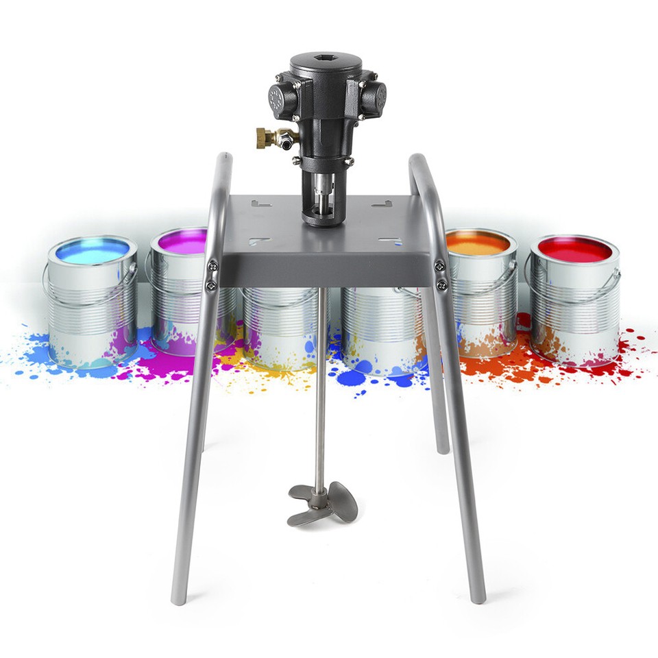 Pneumatic Paint Mixer Machine Industrial Stirring Tool For Smooth ...