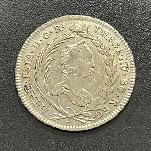 Austria 1758 20 Kreuzers Silver Coin: Maria Theresia/Vienna | eBay