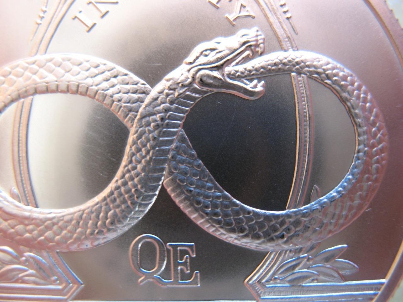 2 TROY OZ..9999 PURE SILVER MASONIC ALL SEEING EYE COIN AWAKENING ...