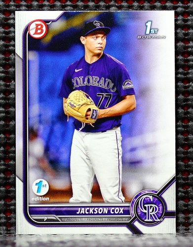 JACKSON COX - 2022 BOWMAN DRAFT 1ST EDITION #BD174 | eBay