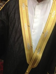 Mens Islamic Arabian Kuwaiti Khaleejy Summer Super Quality Bisht Cloak ...