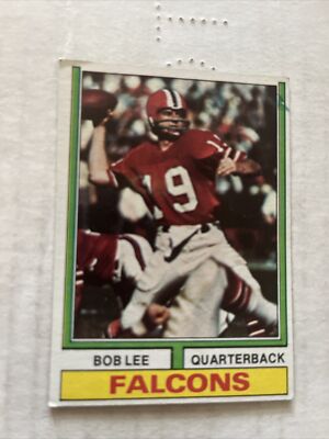 1974 Bob Lee Atlanta Falcons Topps Football Card #265 | eBay