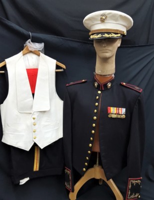 WWII Original Military Marine Corp Major Officer's Mess Dress | eBay