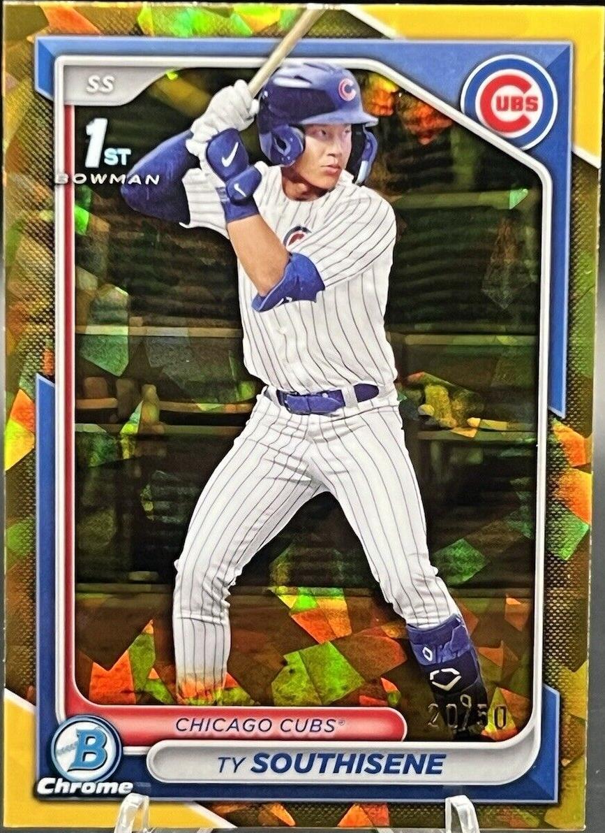 2024 Bowman Chrome Draft Sapphire Edition - Ty Southisene #BDC-45 Gold ...