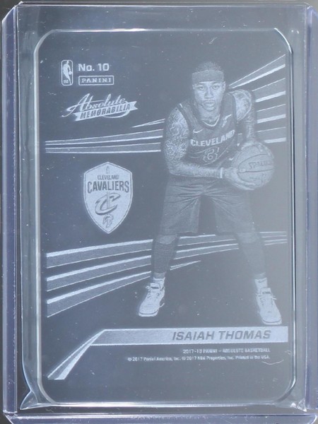 2017-18 Panini Absolute - Glass #10 Isaiah Thomas for sale online | eBay
