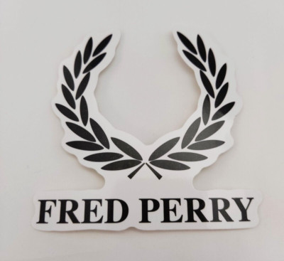 Fred Perry Waterproof Logo Decal Sticker 2.75"x2.75" | eBay