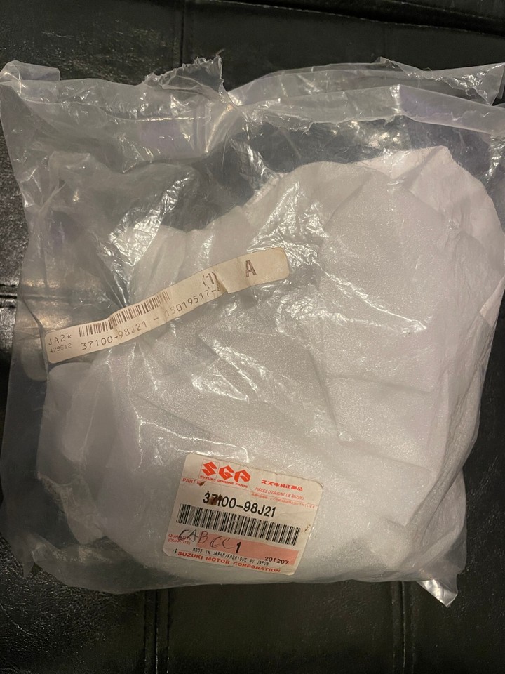 37100-98J21 DUAL ENGINE CONTROL PANEL START/STOP SWITCH SUZUKI OUTBOARD ...