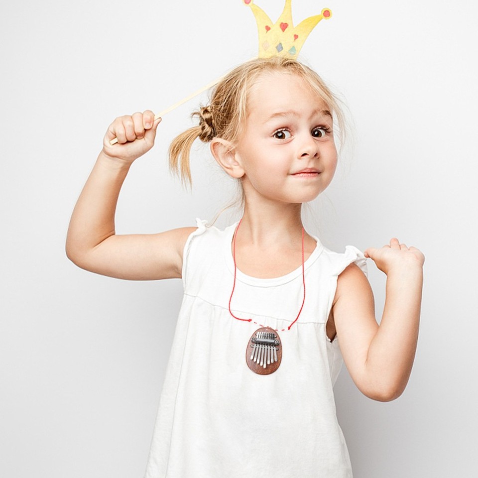 Solid Wood Water Drop Thumb Piano Child Finger for Adults Instrument ...