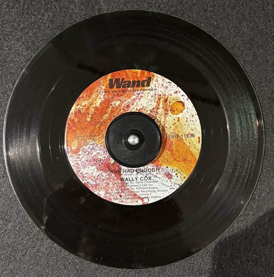 This Man/I’ve Had Enough Wally Cox Wand 45 Vinyl WND 11233 Reissue ...