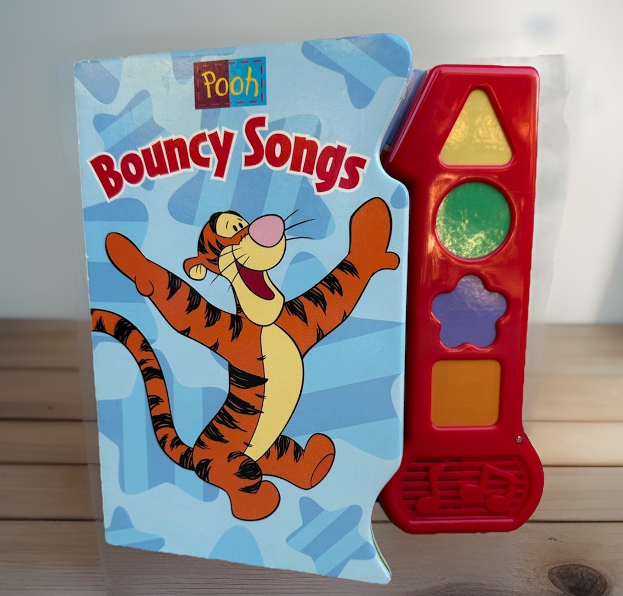 Disney Winnie the Pooh Tigger “Bouncy Songs” Music Sounds Book ...