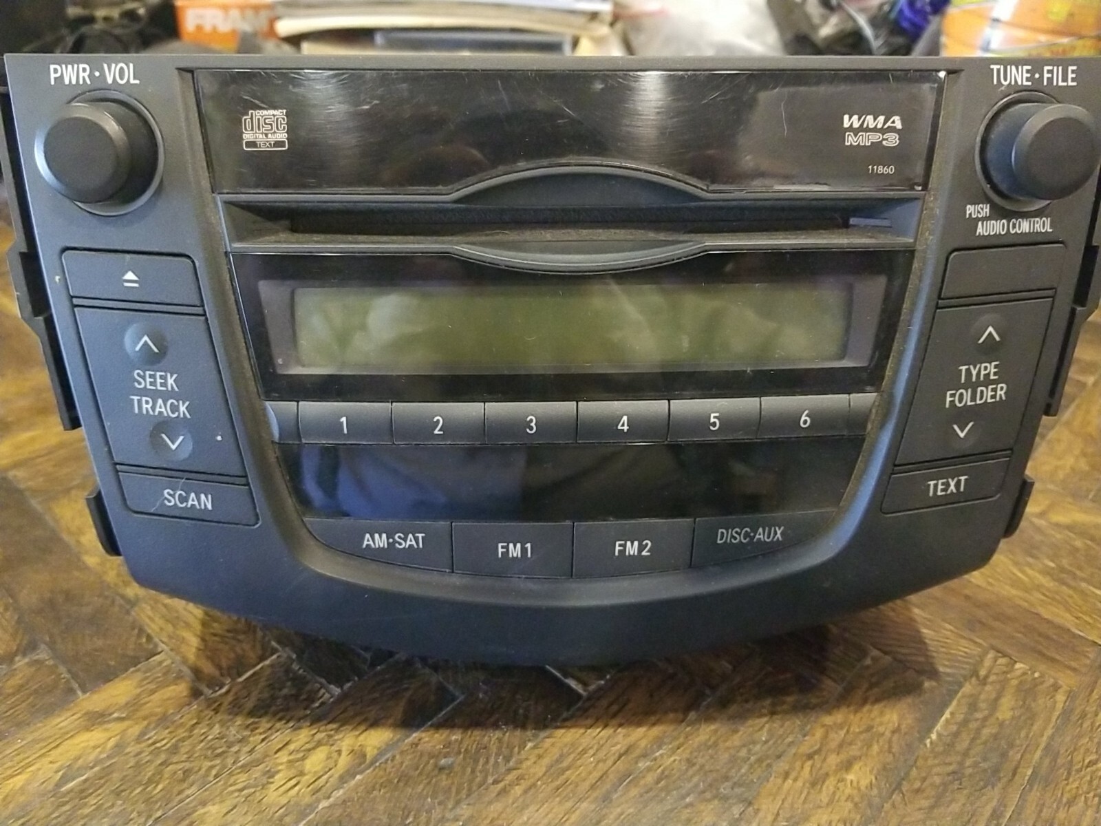 2010 - 2011 TOYOTA RAV-4 OEM AM/FM RADIO RECEIVER MP3 CD PLAYER 86120 ...