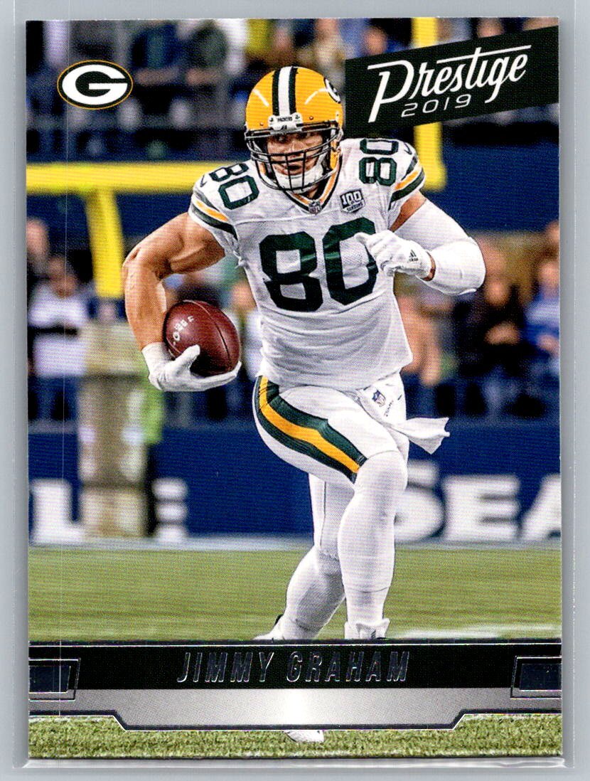 2019 Panini Prestige #128 Jimmy Graham Green Bay Packers Football Card ...