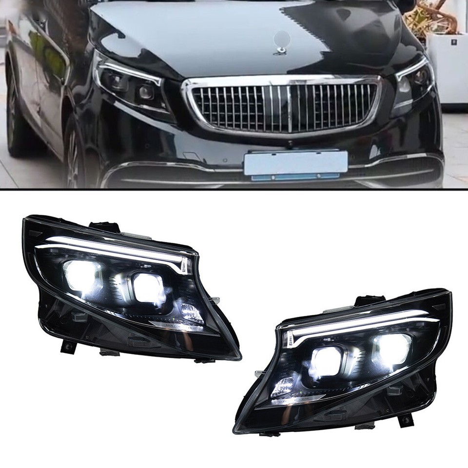 LED Headlight For Mercedes-Benz V-Class Vito W447 2015-23 Turn Signal ...