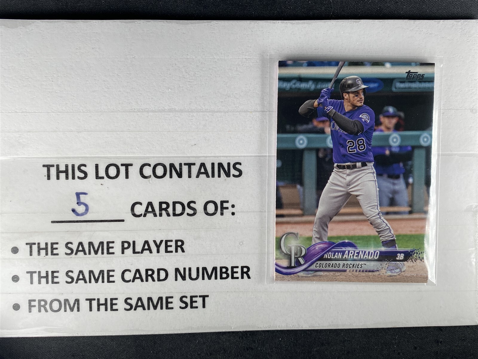 Arenado, Nolan - 2018 Topps S1 - Card #150 - 5 Card Special | eBay