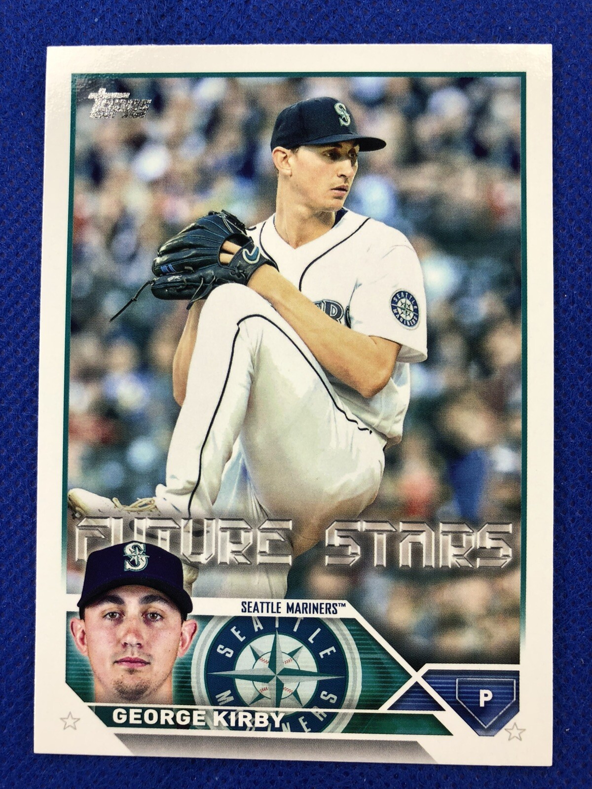 2023 #195 George Kirby Topps Series 1 Baseball Future Stars | eBay