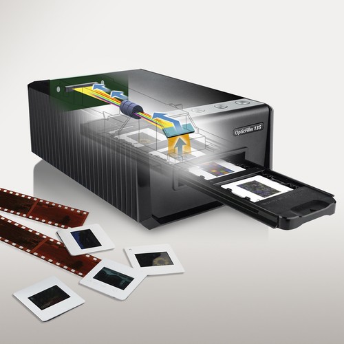 Plustek OpticFilm 135i, 35mm Film & Slides Scanner, 7200dpi Auto Batch ...
